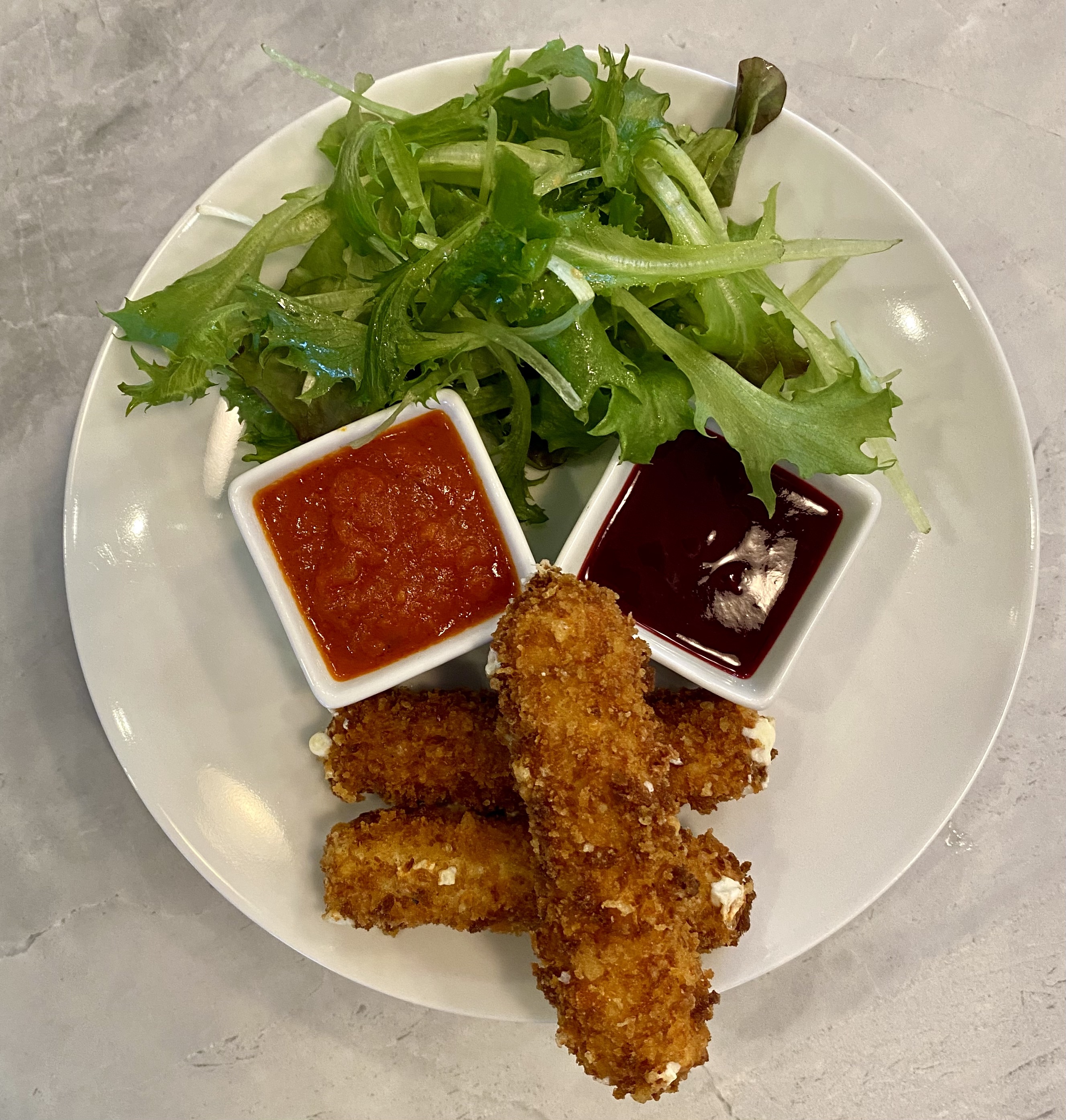 Fried Mutz With Upstate Raspberry Sauce – Dad's Dinner Diary