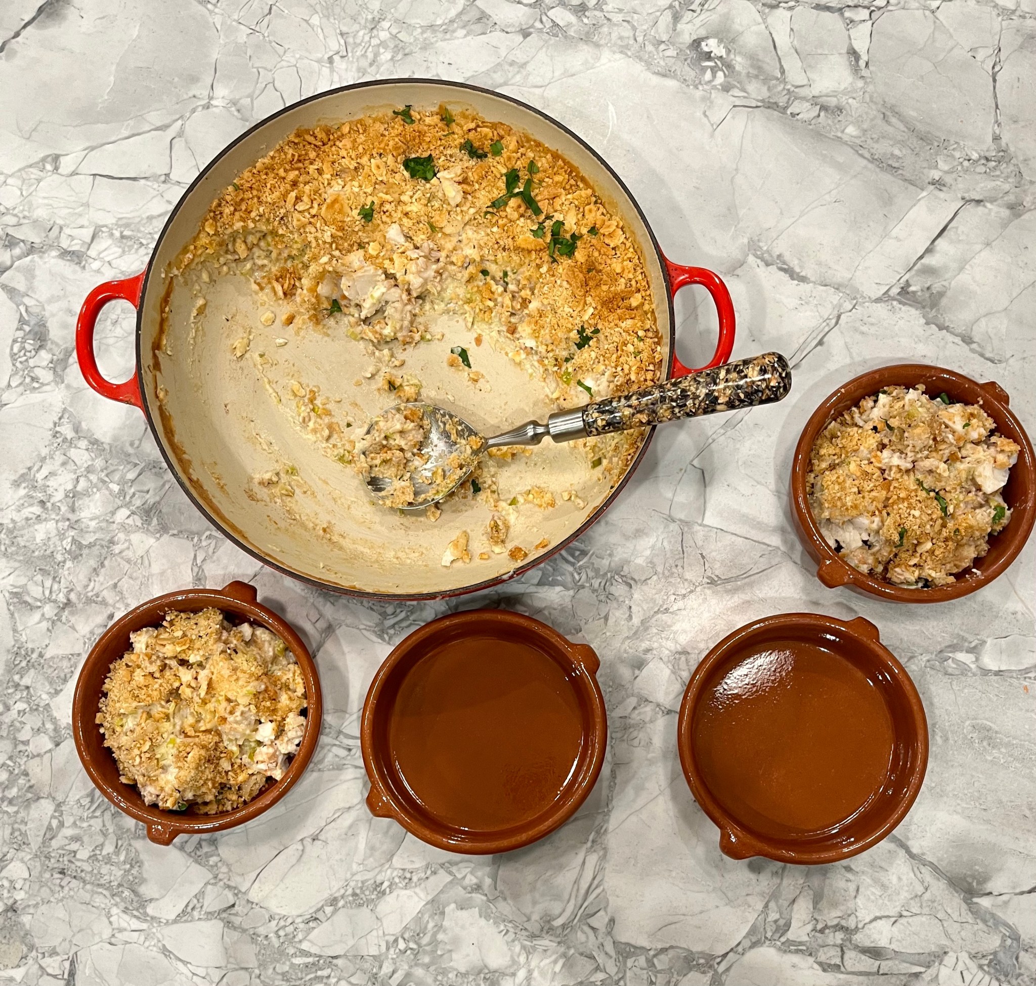 The Minny-ME Hot Fish Dish- A Make Ahead Holiday Casserole – Dad's ...